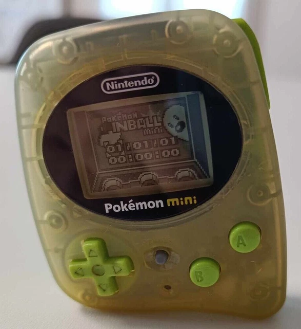 CONSOLE POKÉMON MINI + Pokémon Pinball , modèle Germignon MIN-001 EUR ...