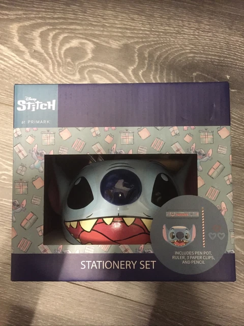 DISNEY LILO & Stitch Stationery Set Desk Tidy Pen Pot Ruler Pencil ...