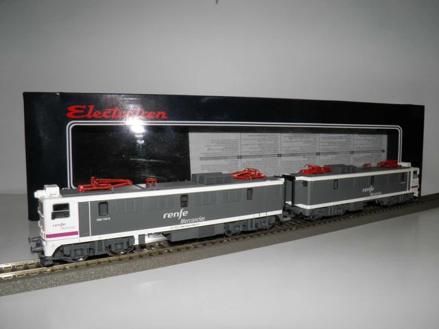 LOCOMOTORA ELECTRICA 289 Tandem Renfe Mercancias Marca Electrotren ...