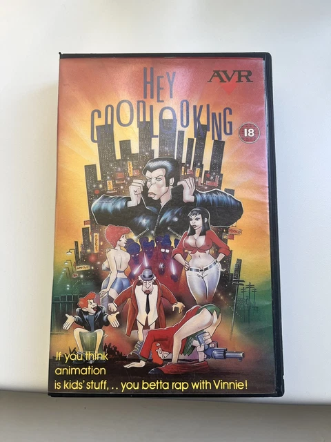 HEY GOOD LOOKIN VHS video tape Ralph Bakshi Cult Animation Excellent ...