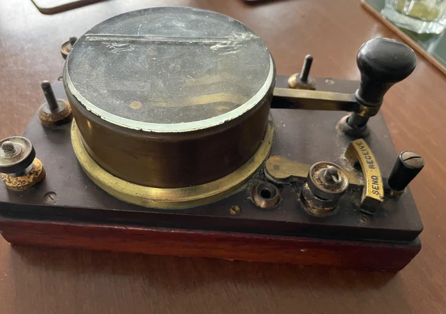 RARE MUSEUM PIECE ‘double morse key’ £207.68 - PicClick UK