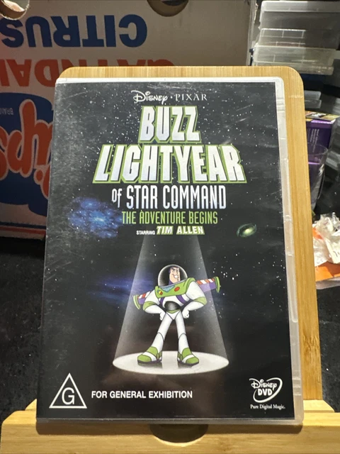 BUZZ LIGHTYEAR OF Star Command (DVD, 2001) Region 4 Rare £9.82 ...