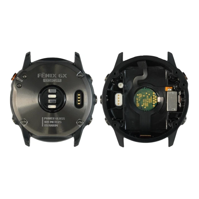 ORIGINAL GARMIN FENIX 6X Pro Solar Haupt Gehäuse Rahmen Hr (Schwarz ...