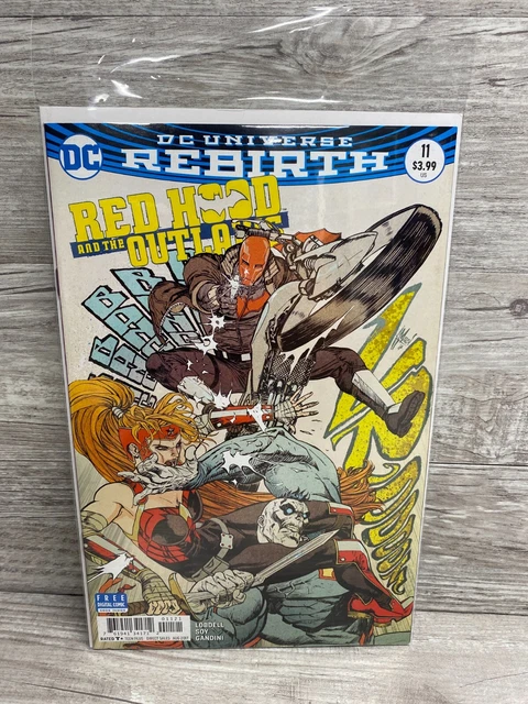 DC COMICS RED Hood And The Outlaws #11 2017 DC Universe Rebirth Comic ...