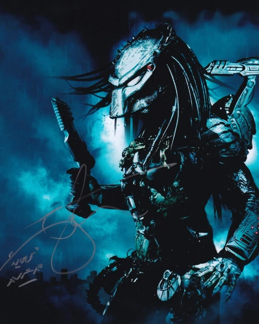 IAN WHYTE SIGNED Autogramm 20x25cm ALIEN VS PREDATOR in Person ...