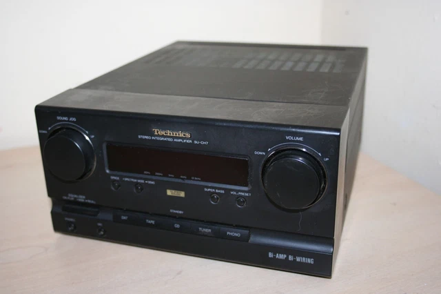TECHNICS SU-CH7 STEREO Integrated Amplifier FROM Technics SL-CH7 RS-CH7 ...