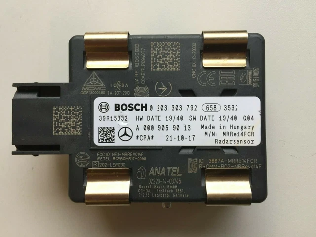 ORIGINAL MERCEDES RADARSENSOR Distronic ACC Plus A0009059013 EUR 119,99 ...