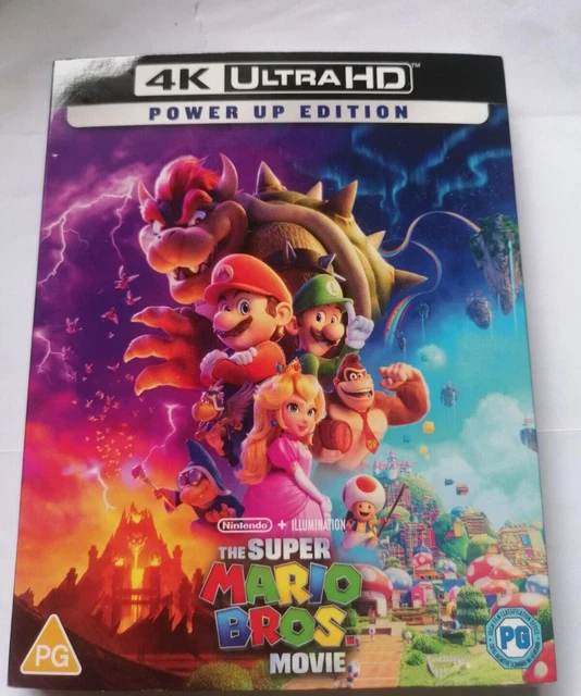 4K ULTRA HD Blu-ray Power up Edition Super Mario Bros Movie Brand New ...