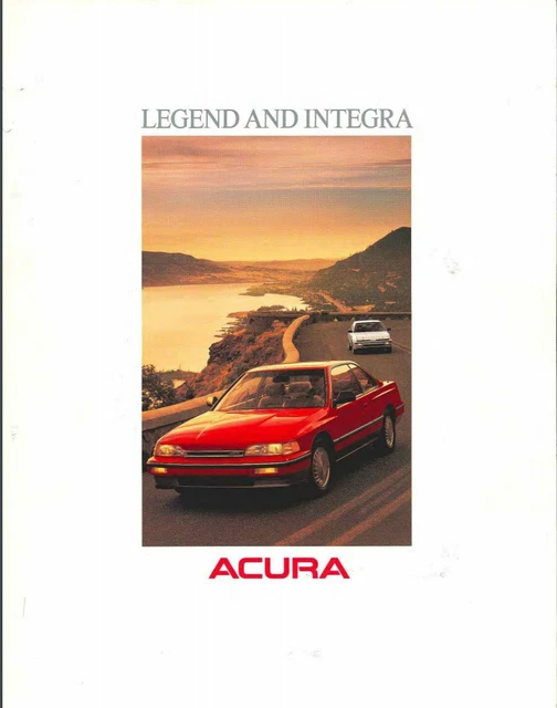 ACURA US INTEGRA 1989 car brochure pdf £2.79 - PicClick UK