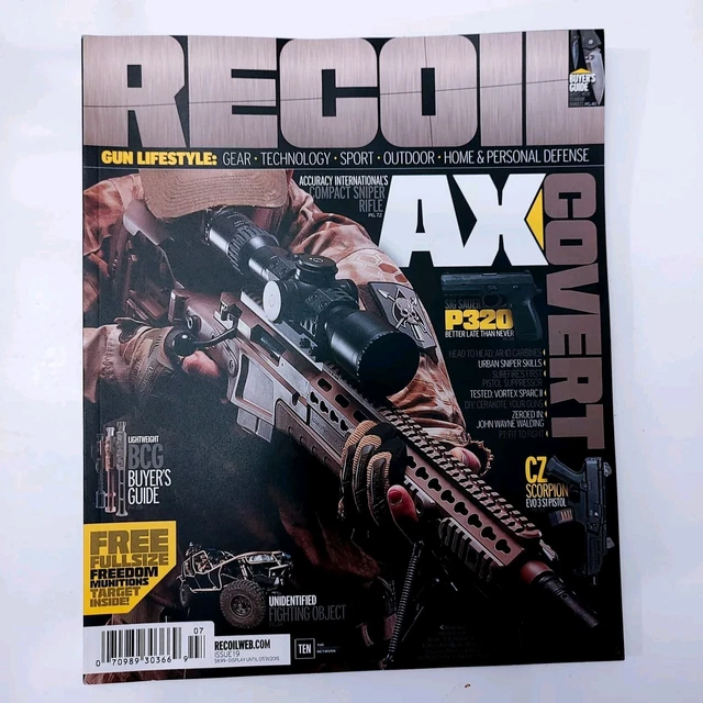 RECOIL GUN MAGAZINE Issue #19 AX Covert BCG Buyer's Guide Gun Rifle ...