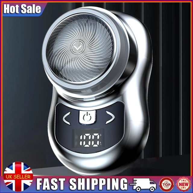 MINI ELECTRIC SHAVER 180mAh USB Rechargeable Digital Power Display ...