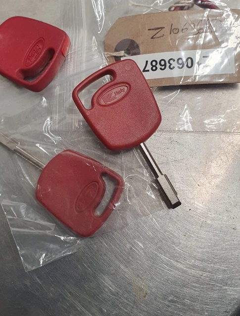 FORD SIERRA/ESCORT RS Cosworth/Turbo Blank Red Master Key 909 Rally NOS ...
