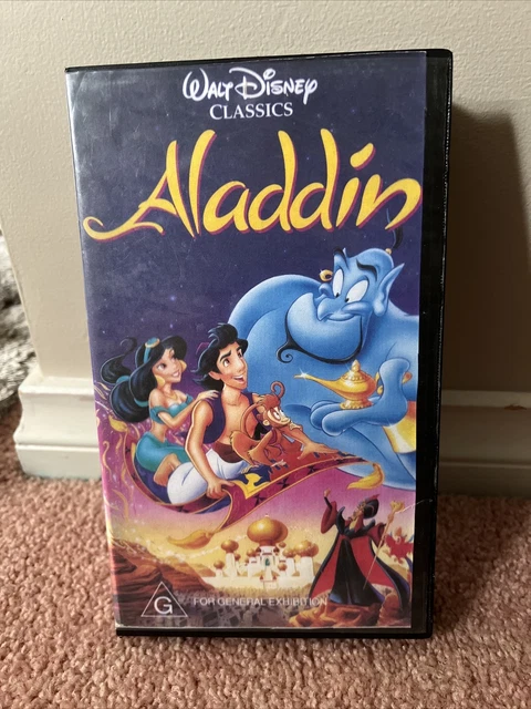 WALT DISNEY CLASSIC Aladdin VHS £31.06 - PicClick UK