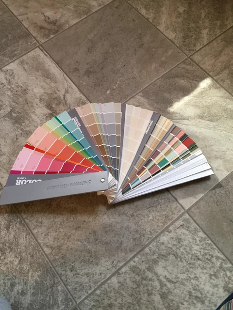SHERWIN WILLIAMS ARCHITECT Paint Color Fan Deck Interior Exterior ...