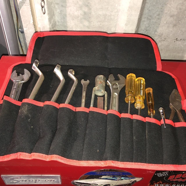 CLASSIC MOTORIST TOOL Kit Set Wrap Roll. Best Quality Historic British ...