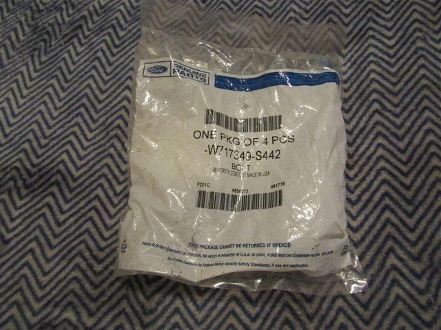 NOS FORD HARDWARE Perno Parte Número W717349-S442 Lote De 4 EUR 9,97 ...