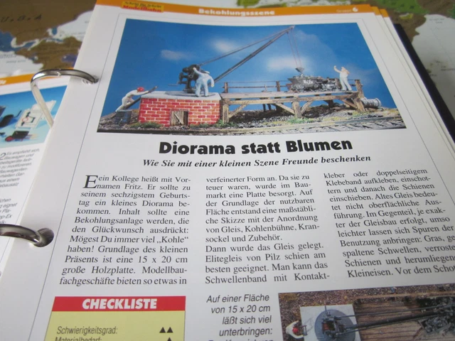 MODELLBAHN SCHRITT FÜR Schritt 6 B Bekohlungsszene Diorama EUR 4,60 ...