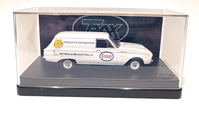 TRAX 1/43 FORD FALCON XK Panel van ESSO TR27D blanc 1961 EUR 49,00 ...