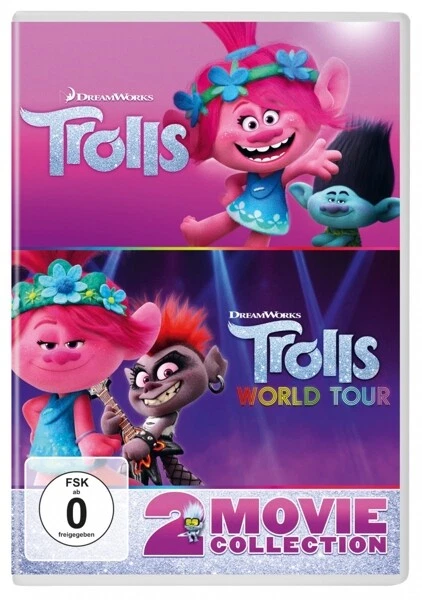 TROLLS & TROLLS World Tour-2-Movie Collection - 2 Dvd Neu £28.49 ...