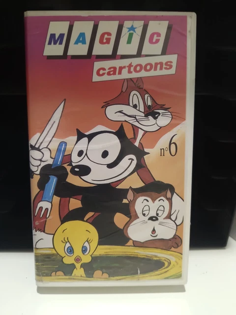 MAGIC CARTOONS 6 - Vhs Telestudio 43 *Rarissima* EUR 14,99 - PicClick IT