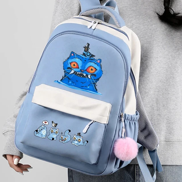 DERPY TIGER KPOP Demon Hunters Schoolbag Student Girls Backpack Women ...