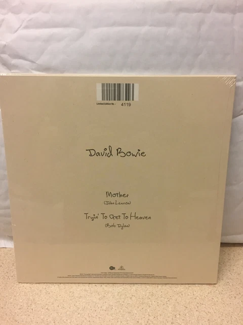 DAVID BOWIE MOTHER / Tryin’ to get to Heaven Black vinyl new sealed and ...