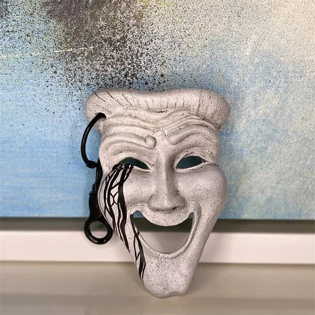 SCP-035 POSSESSIVE MASK Pendant SCP Foundation Handmade Model ...