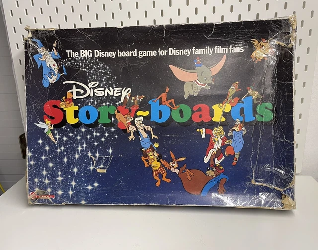 DISNEY STORY BOARDS Vintage 1989 Mattel Board Game Collectable (No ...