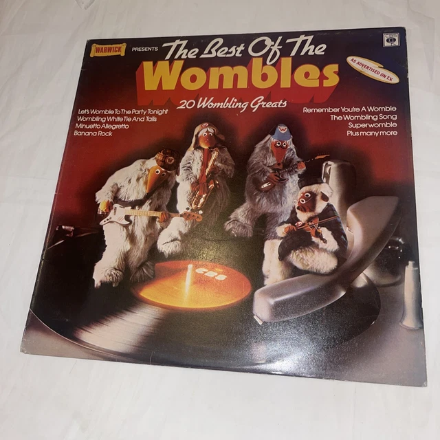BEST OF THE WOMBLES Children's Pop Rock Funk Animated TV Soundtrack LP ...