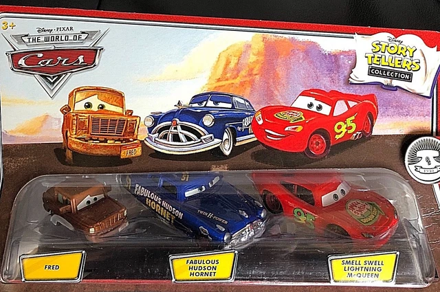DISNEY PIXAR CARS Modellini: Story Tellers Smell Swell Mcqueen Fred ...