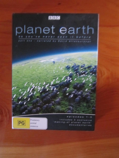 DVD PLANET Earth Part One David Attenborough Great ** Must See ** $3.00 ...