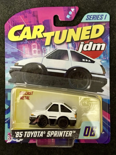 🔥🔥🔥 NEW 2025 Car Tuned JDM SERIES 1 ‘85 Toyota Sprinter 06 White MGA 🔥🔥🔥 $26.34 - PicClick CA