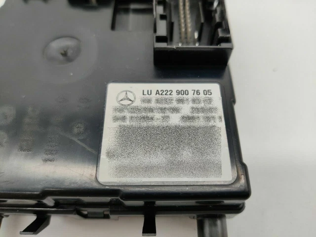 MERCEDES-BENZ W222 S-CLASS Air Conditioning Control Unit A2229007605 ...