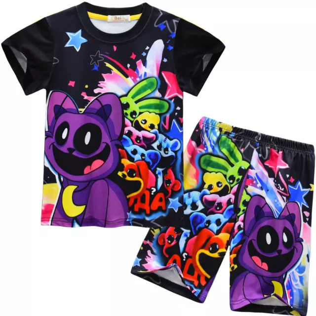 KIDS CATNAP SMILING Critters Costume T-Shirt Pants Outfits Sleepwear ... KIDS CATNAP SMILING Critters Costume T-Shirt Pants Outfits Sleepwear ...