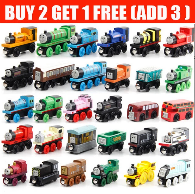 UK THOMAS&FRIENDS KIDS Train Toy The Tank Engine Tender Wooden Magnetic ...