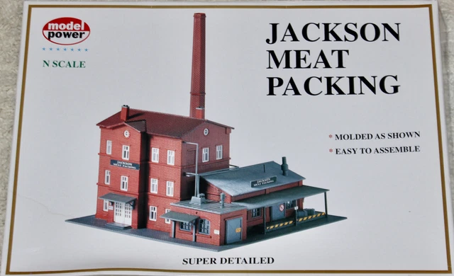 N-SCALE JACKSON MEAT Packing Kit , Model Power, Guaranteed Complete ...