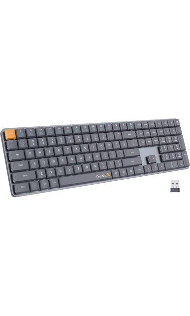 PROTOARC COMPACT WIRELESS Keyboard, K201 2.4GHz Small Wireless ...