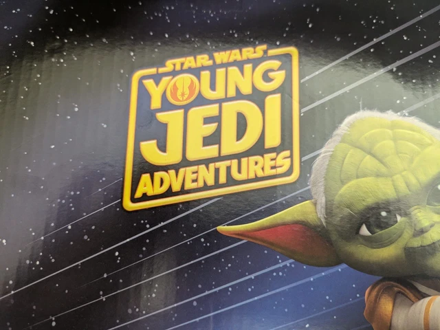 HASBRO STAR WARS Young Jedi Adventures Master Yoda Plush w/ Lightsaber ...