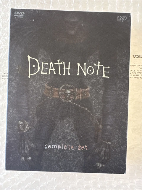 DVD - DEATH NOTE COMPLETE SET 3DVD+CD - ED. Giapponese RARO. Leggi ...