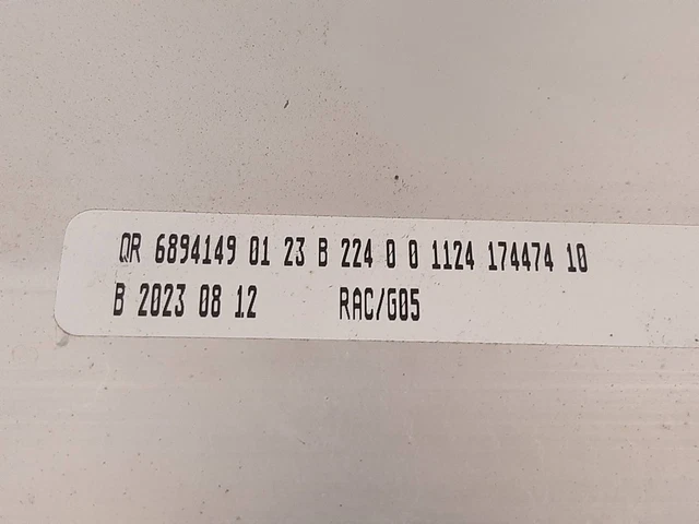 SUBFRAME REAR 6894149 BMW X5 G05 X6 G06 X7 G07 10km!!! £250.00 ...