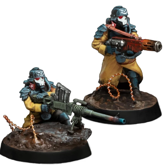 DEATH KORPS OF Krieg Grenadiers painted figure Warhammer 40k Pre-Sale ...