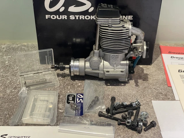 GRAUPNER OS MAX FS 120 Surpass III mit Pumpe & Schalldämpfer, 20 ccm, 4 ...