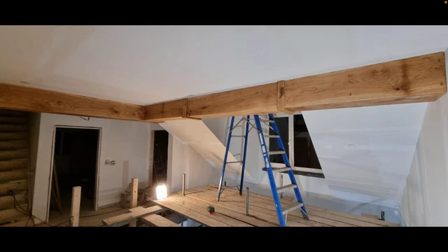 BESPOKE SIZE OAK Beam Box/ Rsj Cover/Cladding/False Beam; £27.00 ...