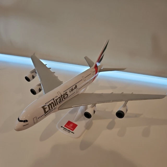 30CM AIRBUS A380 NEW LIVERY Emirates Aircraft Plane Model Gift £26.72 ...