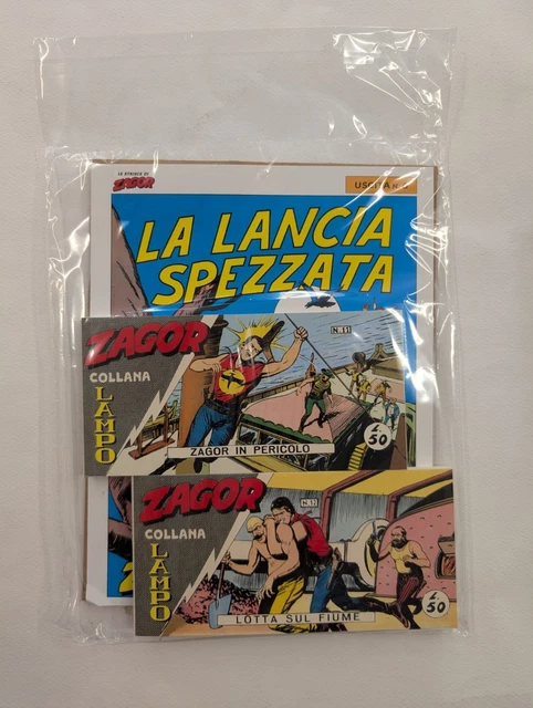 LE STRISCE DI ZAGOR N° 6 RISTAMPA ANASTATICA BONELLI CORRIERE GAZZETTA ...