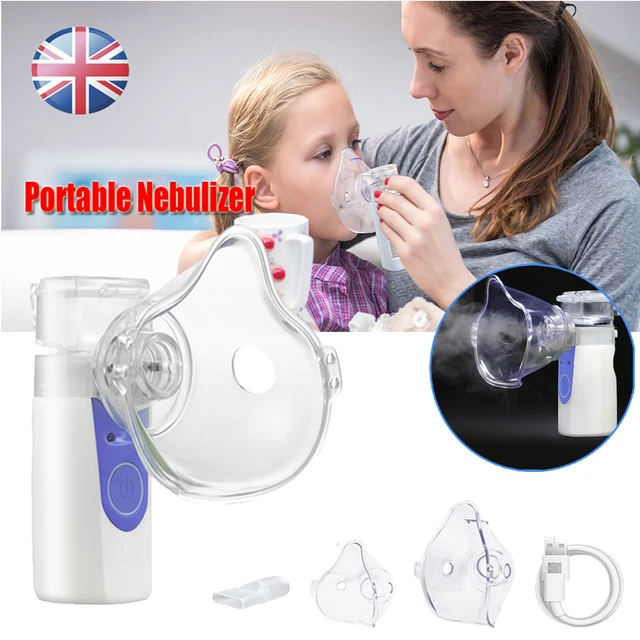 ULTRASONIC HANDHELD ELECTRIC Inhaler Steam Portable Machine for Adult ...