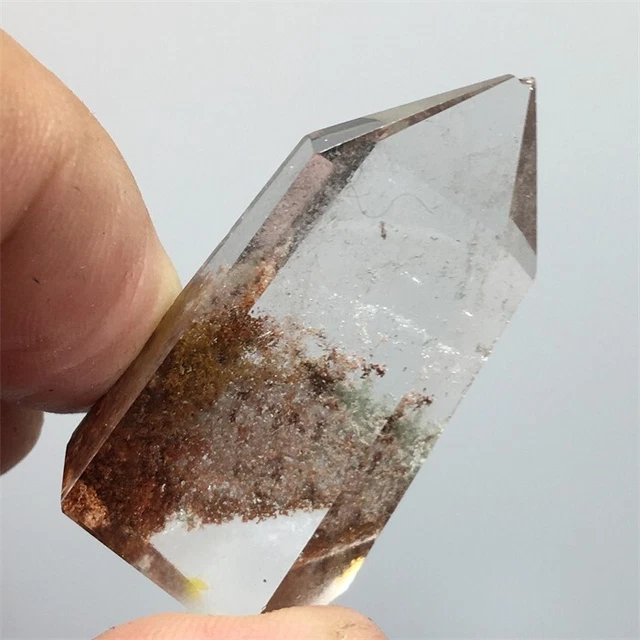 12G RARE TOP Natural Hyaline Colourful Phantom Ghost Garden Quartz ...