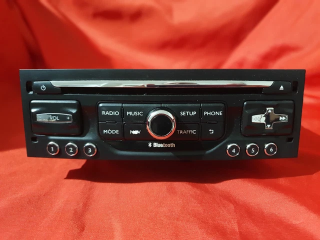 AUTORADIO RNEG 2 RT6 CD GPS Bluetooth USB PEUGEOT CITROËN 98 083 776 ZD ...
