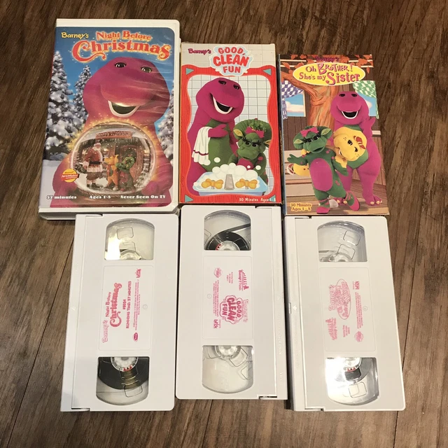 BARNEY OH BROTHER She’s My Sister VHS Tape Children’s Video Vintage ... BARNEY OH BROTHER She’s My Sister VHS Tape Children’s Video Vintage ...