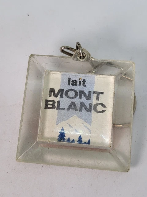 PORTE CLÉ ANCIEN Vintage Lait Mont Blanc Crème Dessert Porte clef V064 ...